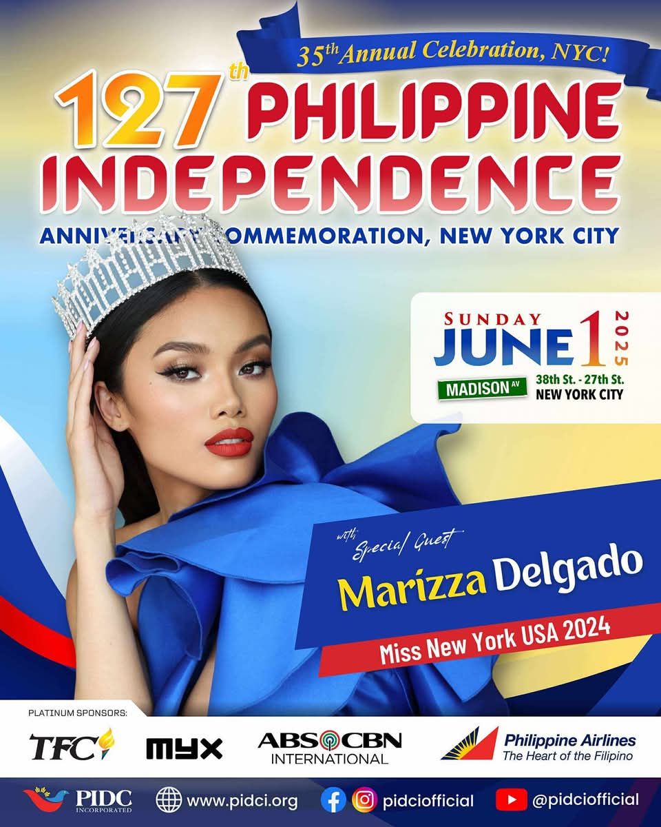 127 Philippine Independence Day Parade NYC on June 1, 2025 – PRIDE ...